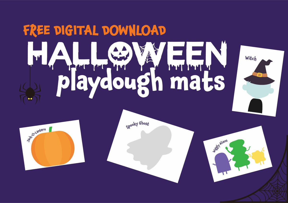 Halloween Playdough Mats – The Play Card Company - USA